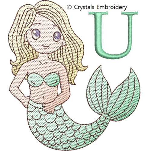 Mermaid Alphabet