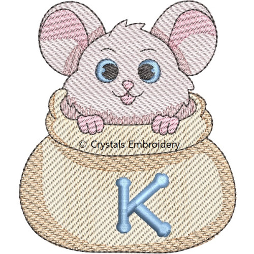 A bag of mouse Alphabet